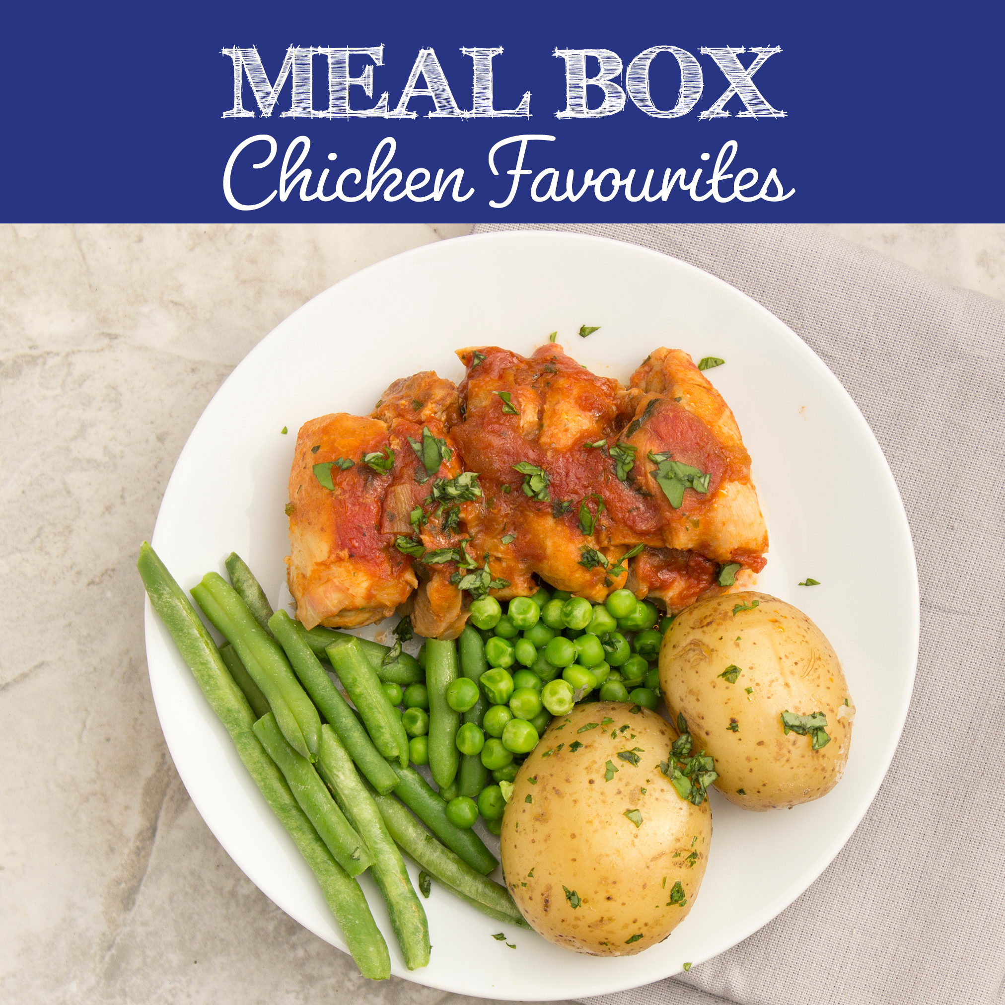 Chicken Favourites Meal Box – Blueberry Hill Meals